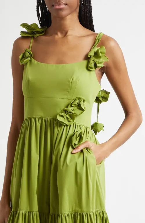 Cinq À Sept Kael Tiered Midi Dress