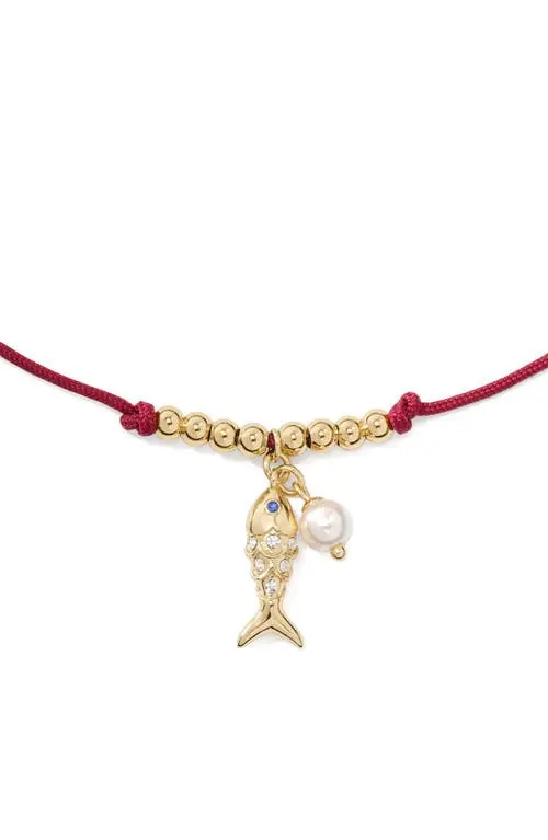 Kate Spade New York Fish Charm Bracelet
