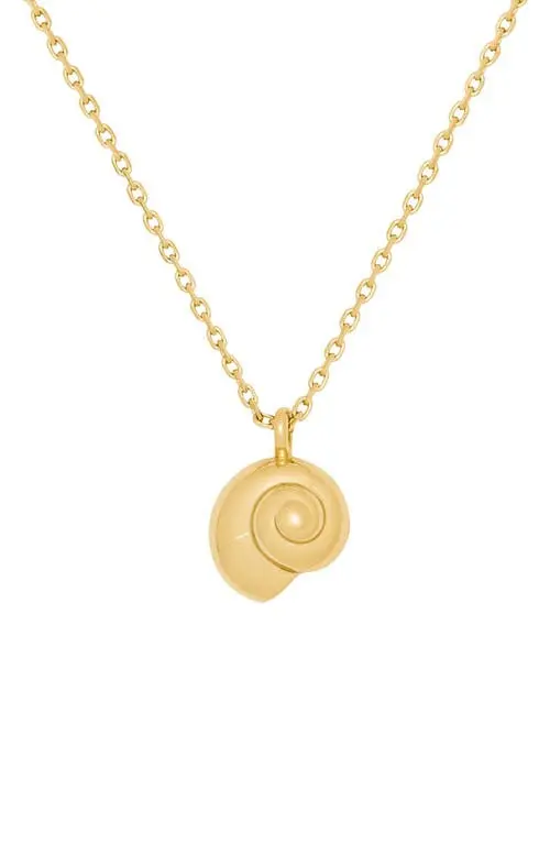 Kate Spade New York Shell Pendant Necklace - Cream Multi