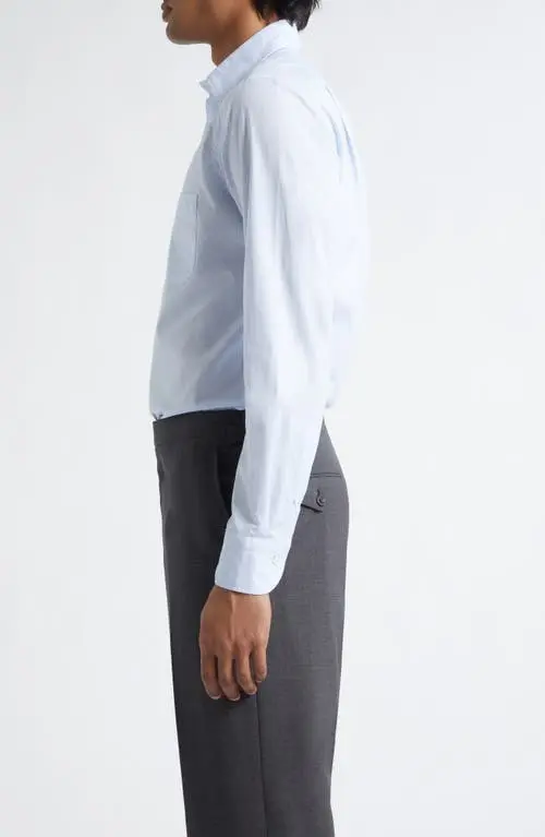 J. MUESER Carter Button-up Shirt - Blue