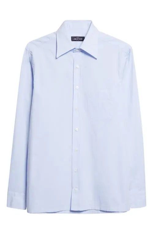 J. MUESER Carter Button-up Shirt - Blue