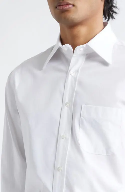 J. MUESER Carter Button-up Shirt - White
