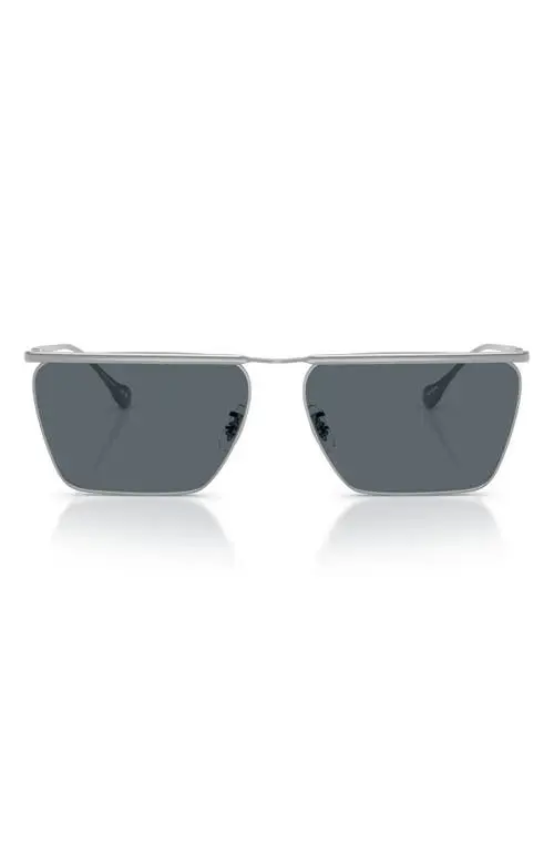 Oliver Spencer Jil Sander Edition 2 Sunglasses - Silver/blue