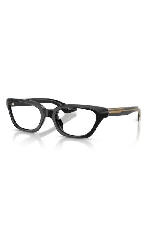 Oliver Spencer Khaite Cat Eye Optical Frames - Black/clear