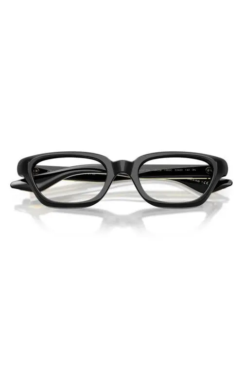 Oliver Spencer Khaite Cat Eye Optical Frames - Black/clear