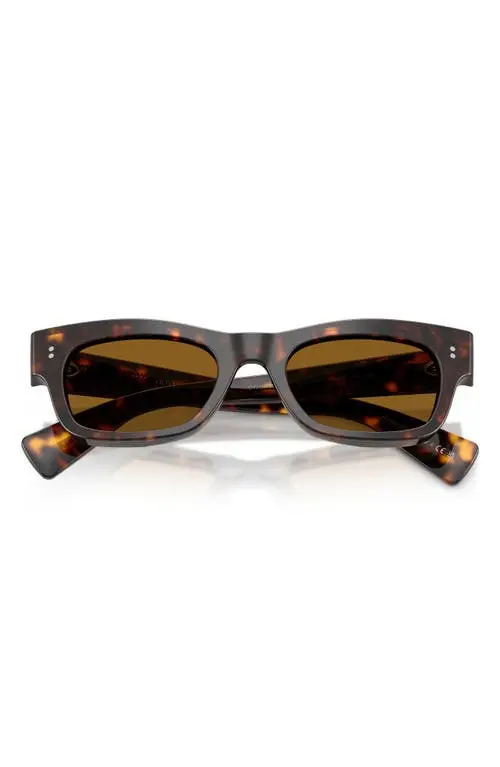 Oliver Spencer Sonia Pillow Sunglasses - 362/true Brown