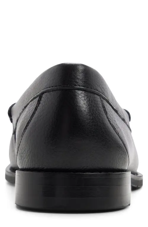 G.H.BASS Berkeley Penny Loafer - Tumbled Open Black