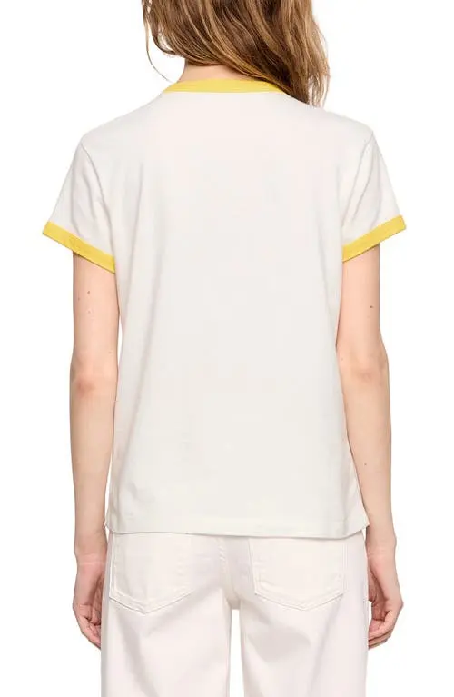 Zadig&Voltaire Logo Graphic Ringer Tee
