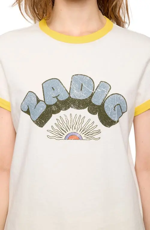Zadig&Voltaire Logo Graphic Ringer Tee