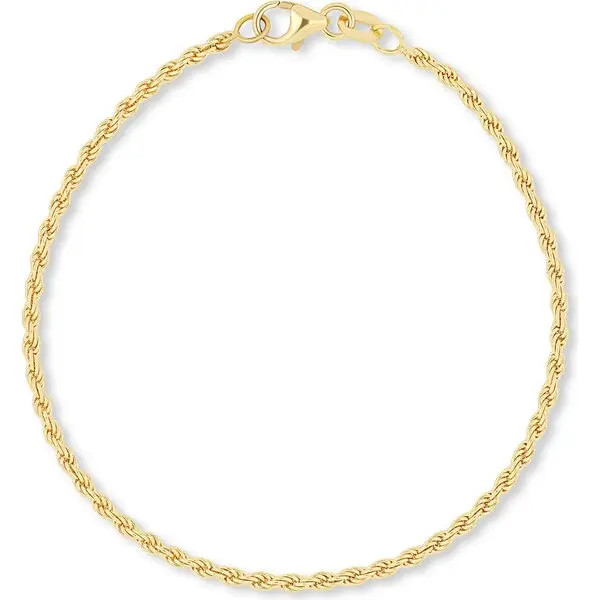 Bony Levy 14k Gold Twisted Rope Chain Bracelet - 14ky