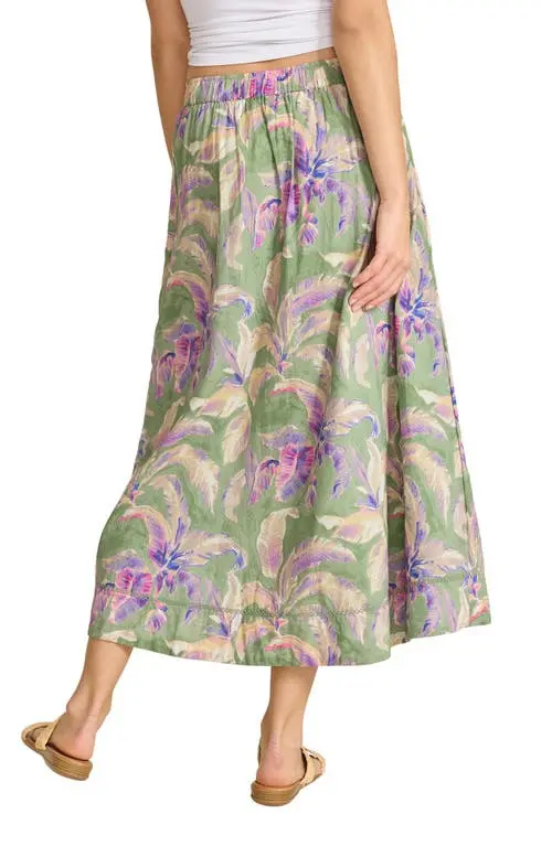 Tommy Bahama Floral Print Maxi Wrap Skirt