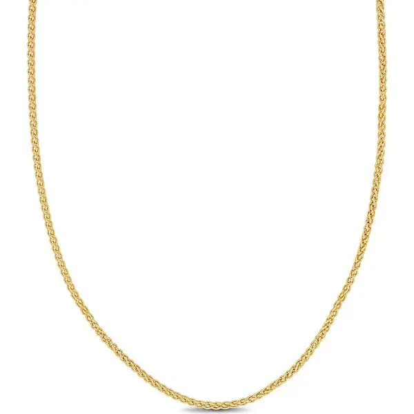 Bony Levy 14k Gold Wheat Chain Necklace - 14k Yellow Gold