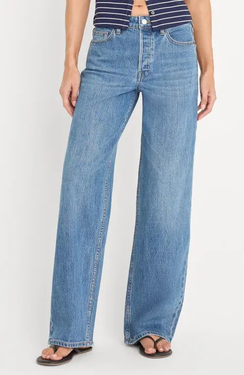 Good American Wide Leg Jeans