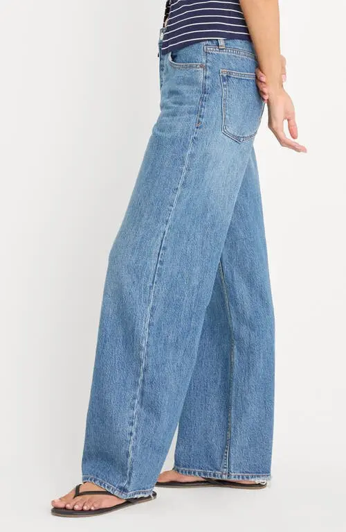 Good American Wide Leg Jeans