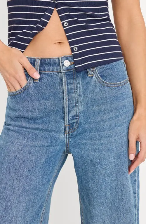 Good American Wide Leg Jeans