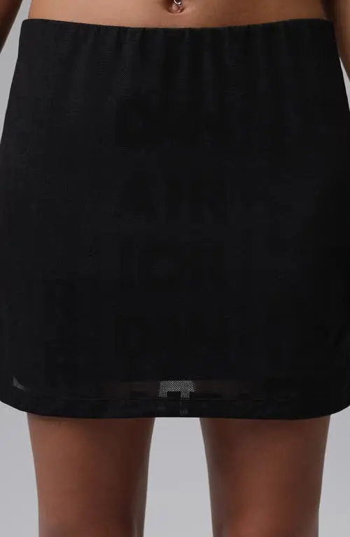 JORDAN Flight Open Stitch Knit Skort