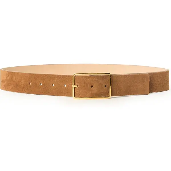B-low The Belt Suede Belt - Bronze Gold