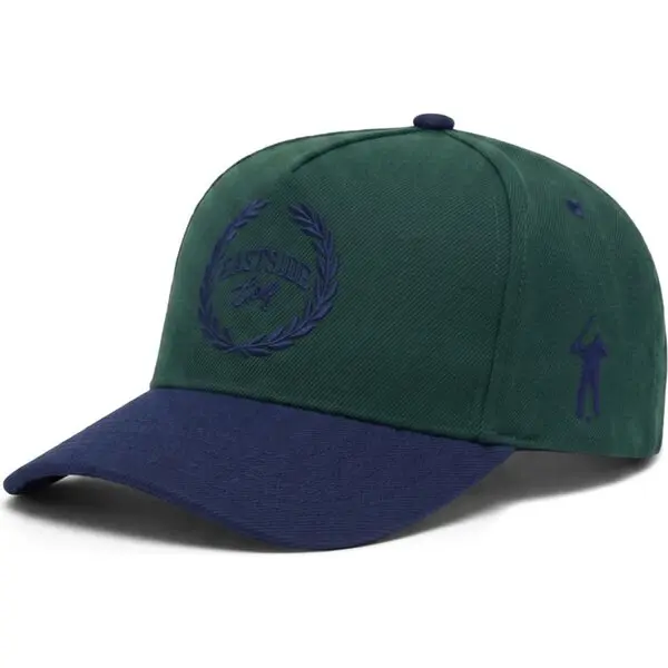 EASTSIDE GOLF Statement Snapback Ball Cap - Verde/navy