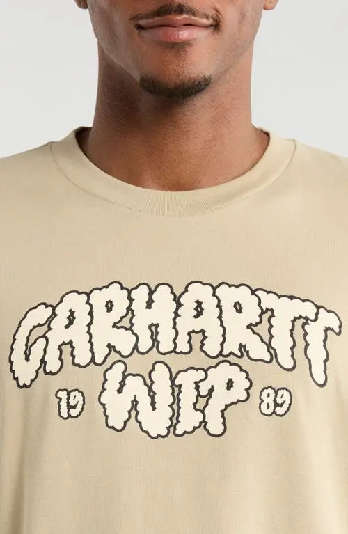 Carhartt Work In Progress Cloud Script Cotton Graphic T-shirt