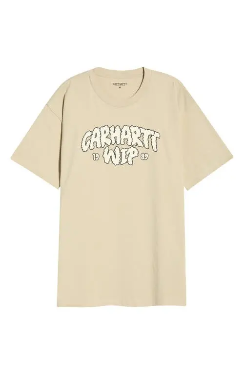 Carhartt Work In Progress Cloud Script Cotton Graphic T-shirt