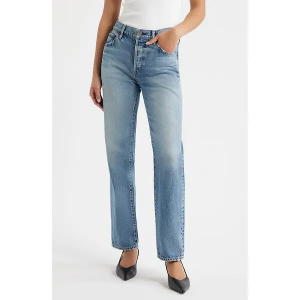Moussy Vintage Leyden Straight Leg Jeans