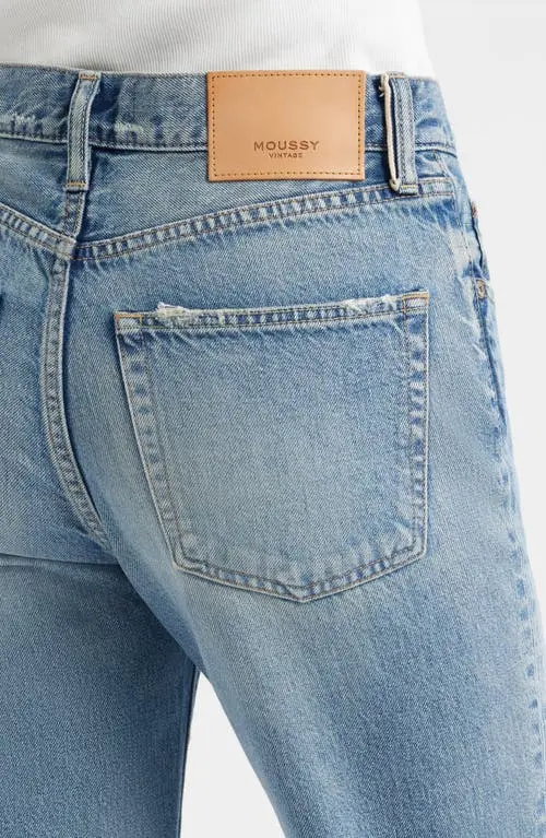 Moussy Vintage Leyden Straight Leg Jeans