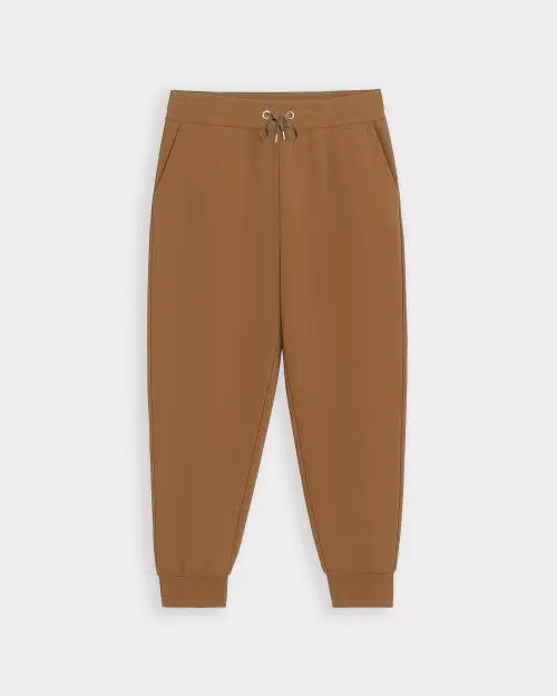 KETTLEWELL Soft Sweat Cuffed Hem Jogger - Coffee