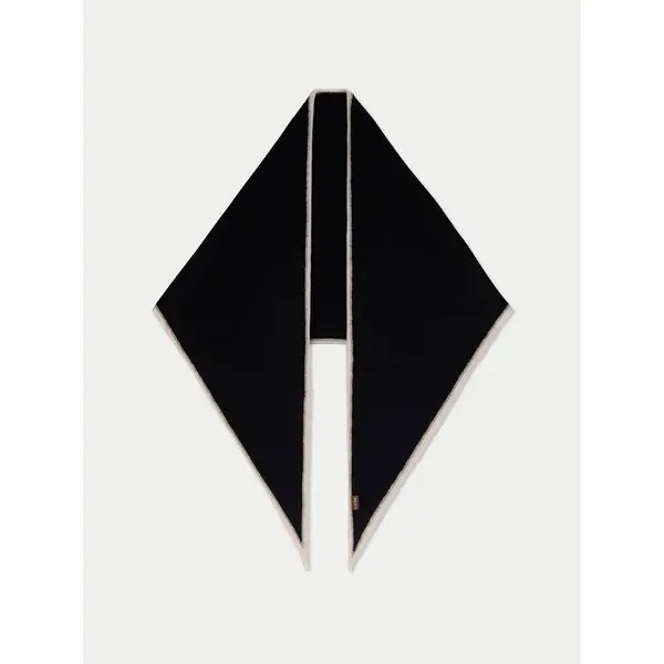 Gobi Cashmere Cashmere Diamond Scarf - Black