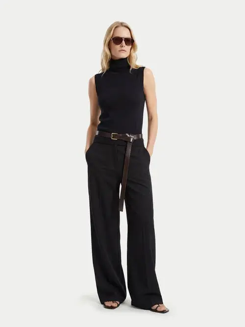 Gobi Cashmere Cashmere Silk High-neck Sleeveless Top