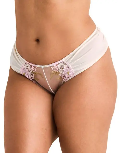 ADORE ME Carolyn Brazilian Panties - Light White