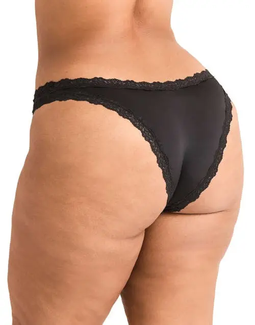 ADORE ME Siena High Cut Panties - Black
