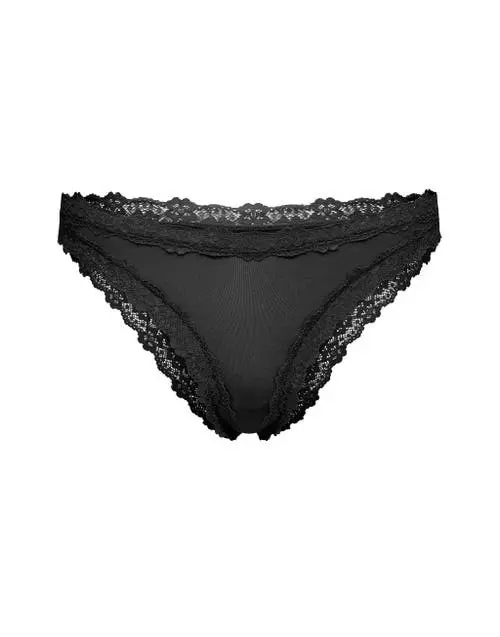 ADORE ME Siena High Cut Panties - Black