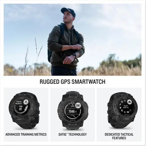GARMIN Instinct 3 Gps Smartwatch - Black