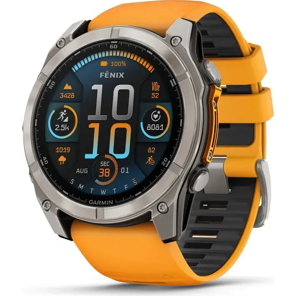 GARMIN Fenix 8 51mm Amoled Sapphire Gps Smartwatch - Slate Gray