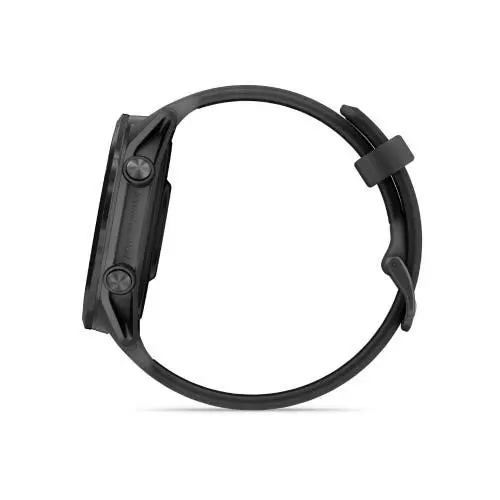 GARMIN Forerunner 57047mm Fitness Smartwatch With Amoled Display - Translucent Black/black
