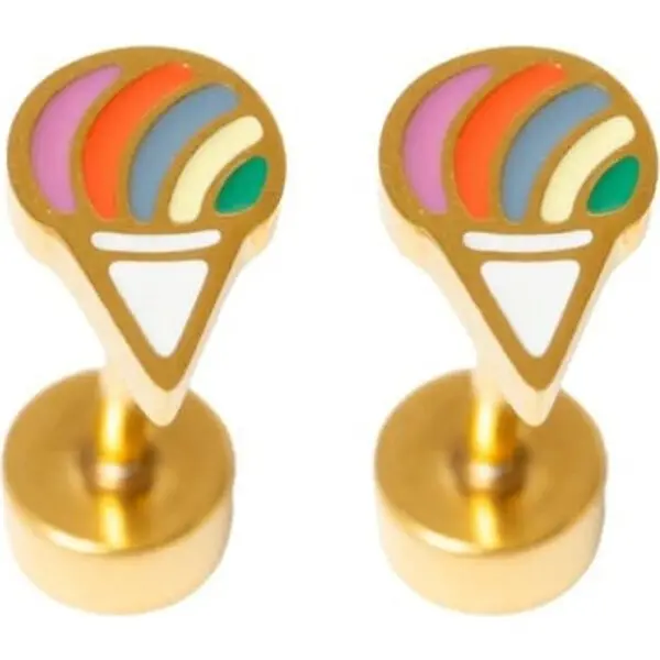 PIP POP Snowcone Stud Earrings - Multi