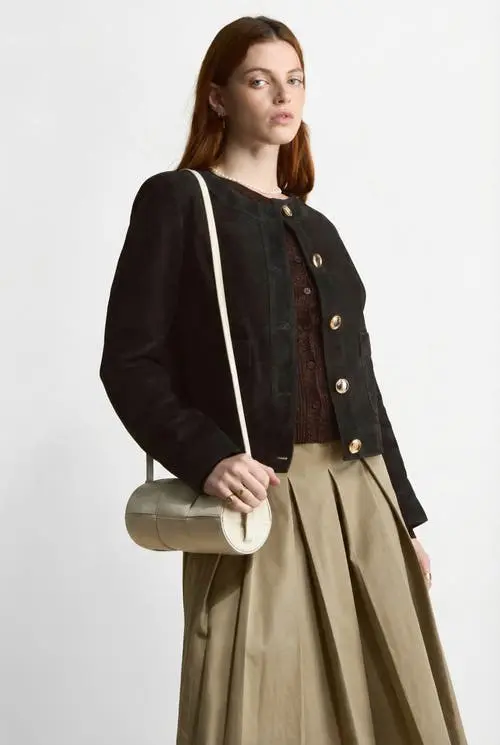 FURNIQ UK Margot Suede Jacket