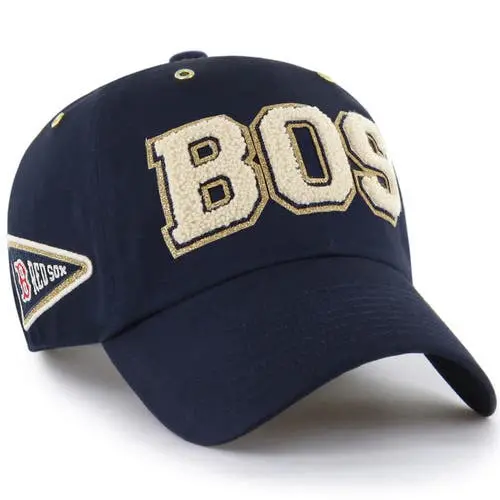 STONEY CLOVER LANE X '47 Boston Red Sox Acro Charm Baseball Cap - Navy