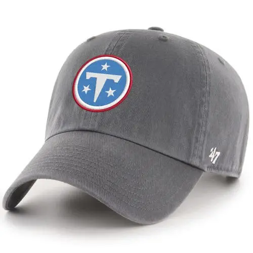 '47 47 Tennessee Titans Primary Logo Baseball Cap - Charcoal