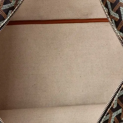 Goyard Artois Tote Printed Coated Canvas Pm - Brown
