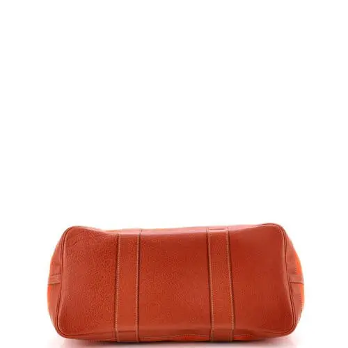 Hermès Garden Party Tote Toile And Leather 36 - Orange