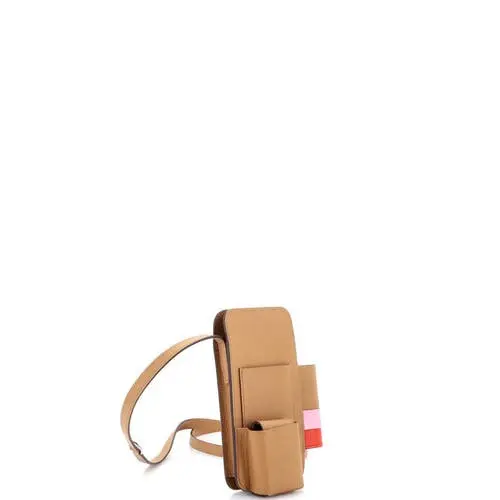 Hermès Hermesway Phone Case Crossbody Bag Epsom - Brown