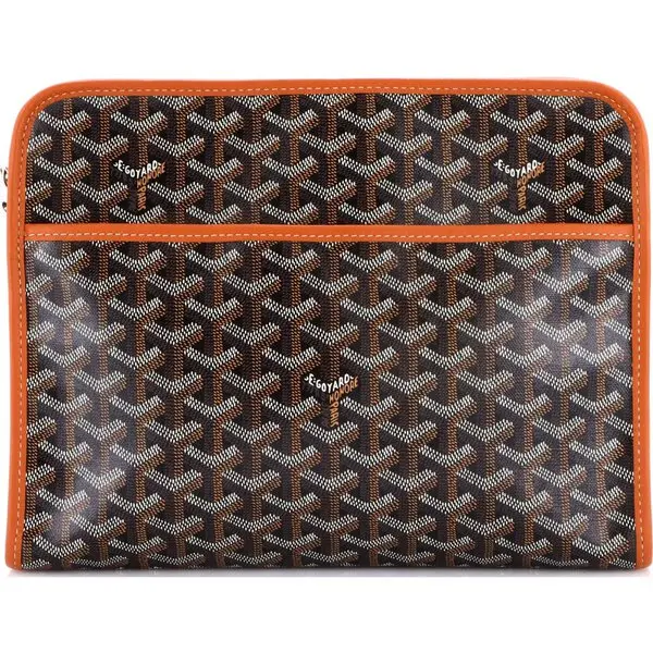 Goyard Jouvence Toiletry Pouch Coated Canvas Gm - Black