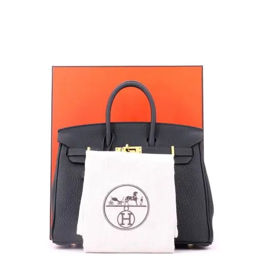 Hermès Birkin Handbag Green Togo With Gold Hardware 25 - Vert Fonce