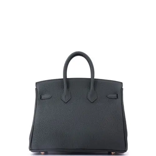 Hermès Birkin Handbag Green Togo With Gold Hardware 25 - Vert Fonce