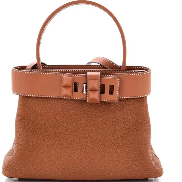 Hermès Medor Handbag Togo - Gold