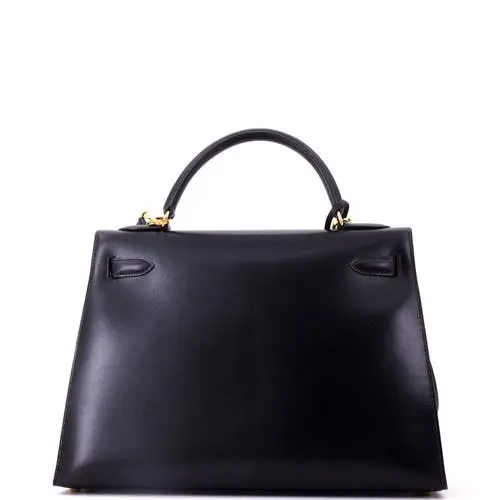 Hermès Kelly Handbag Box Calf With Gold Hardware 32