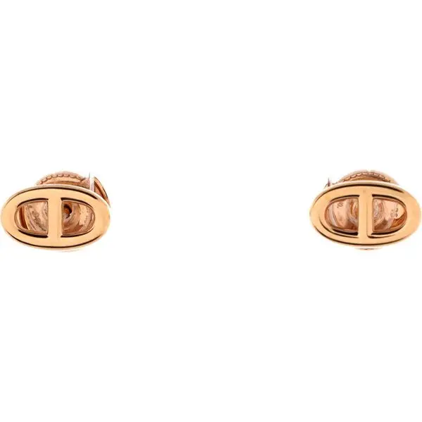 Hermès Farandole Stud Earrings 18k Very Small - Rose Gold