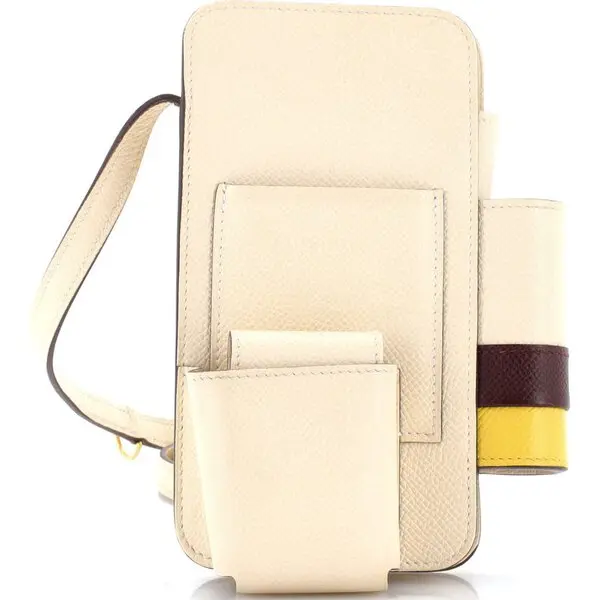 Hermès Hermesway Phone Case Crossbody Bag Epsom - Nata