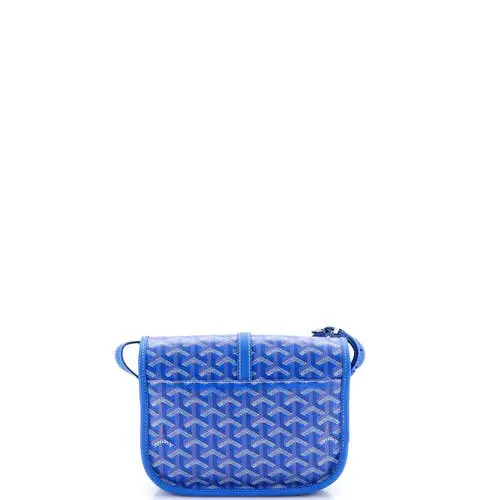 Goyard Belvedere Iii Messenger Bag Coated Canvas With Leather Pm